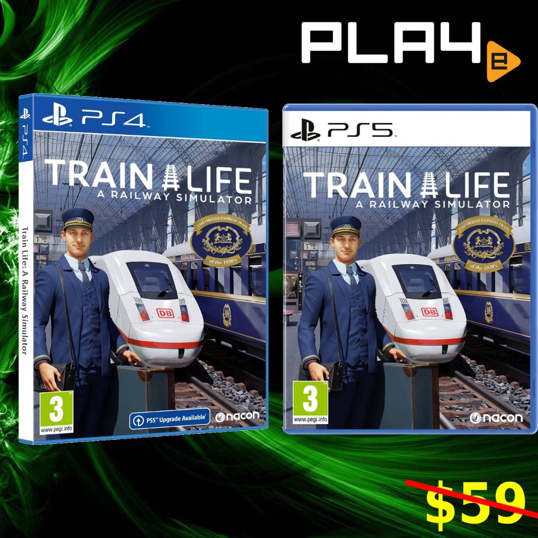 Train Life: A Railway Simulator Brand New (PS4/PS5), Video Gaming ...