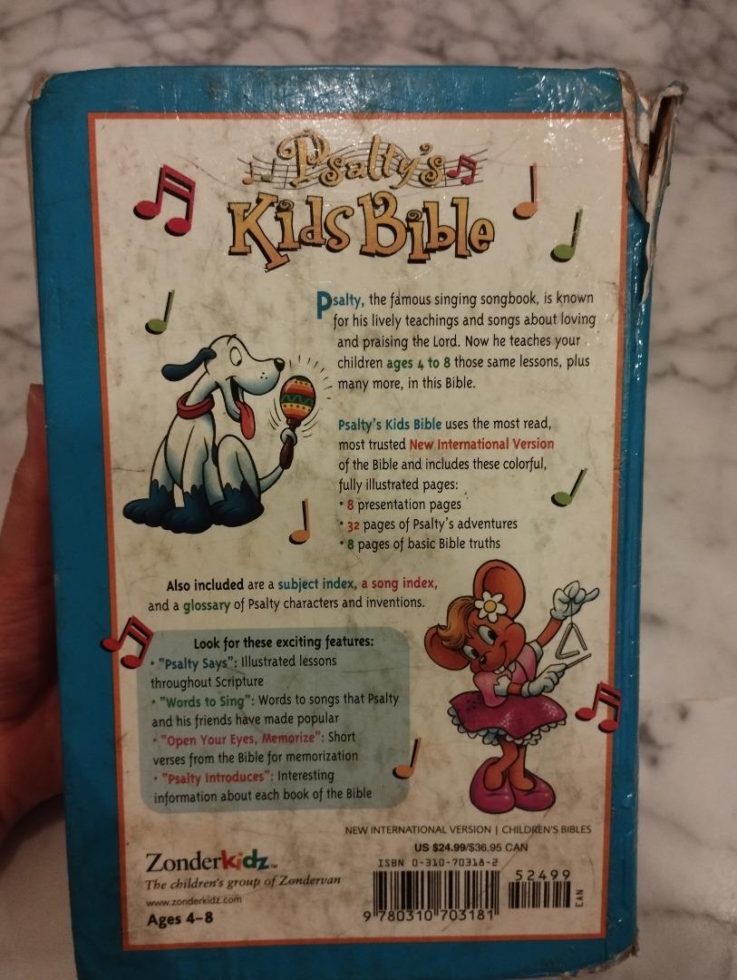 Psalty's kids bible, Hobbies & Toys, Books & Magazines, Religion Books ...