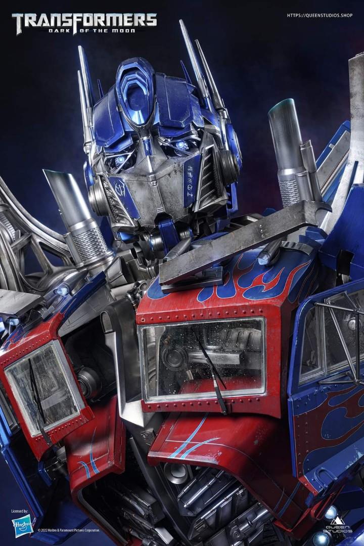 Queen Studio Optimus Prime Bust, Hobbies & Toys, Toys & Games on Carousell