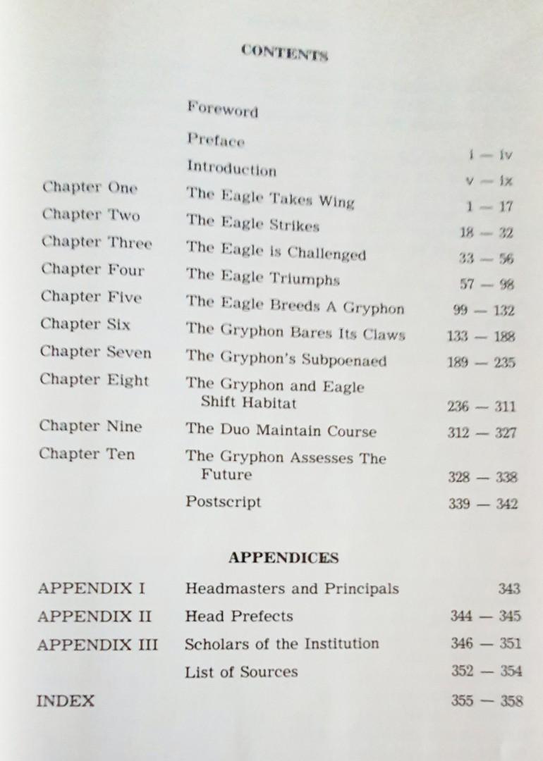 Raffles Institution collectibles: 1. The Story of Raffles Institution ...