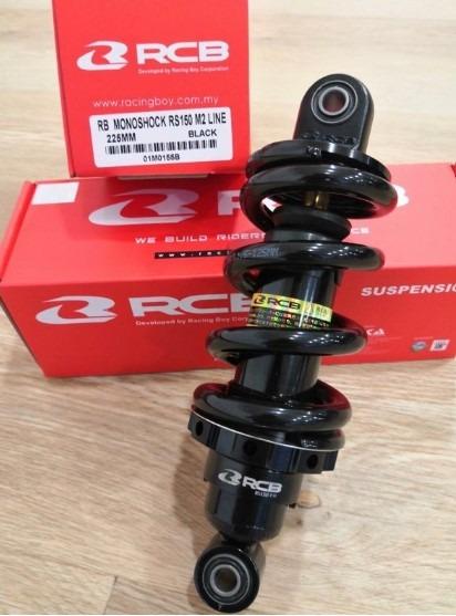 RCB Racing Boy M2 line monoshock * Premium Black * 225mm * RS150 GTR150 ...