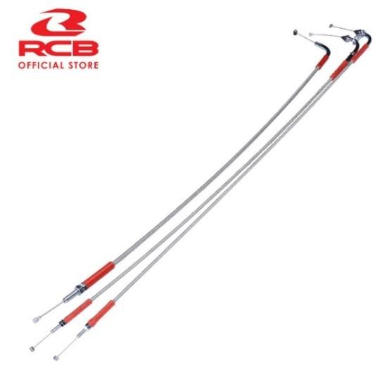 RCB Racing Boy SNIPER 150 ULTRA CABLE SET Throttle & Clutch Cable MX ...