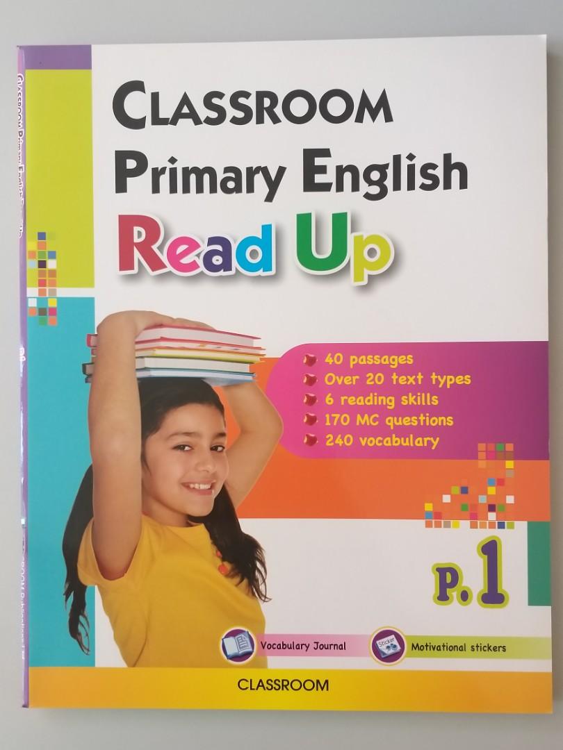 READ UP Classroom Primary English P.1, 興趣及遊戲, 書本 & 文具, 教科書 - Carousell