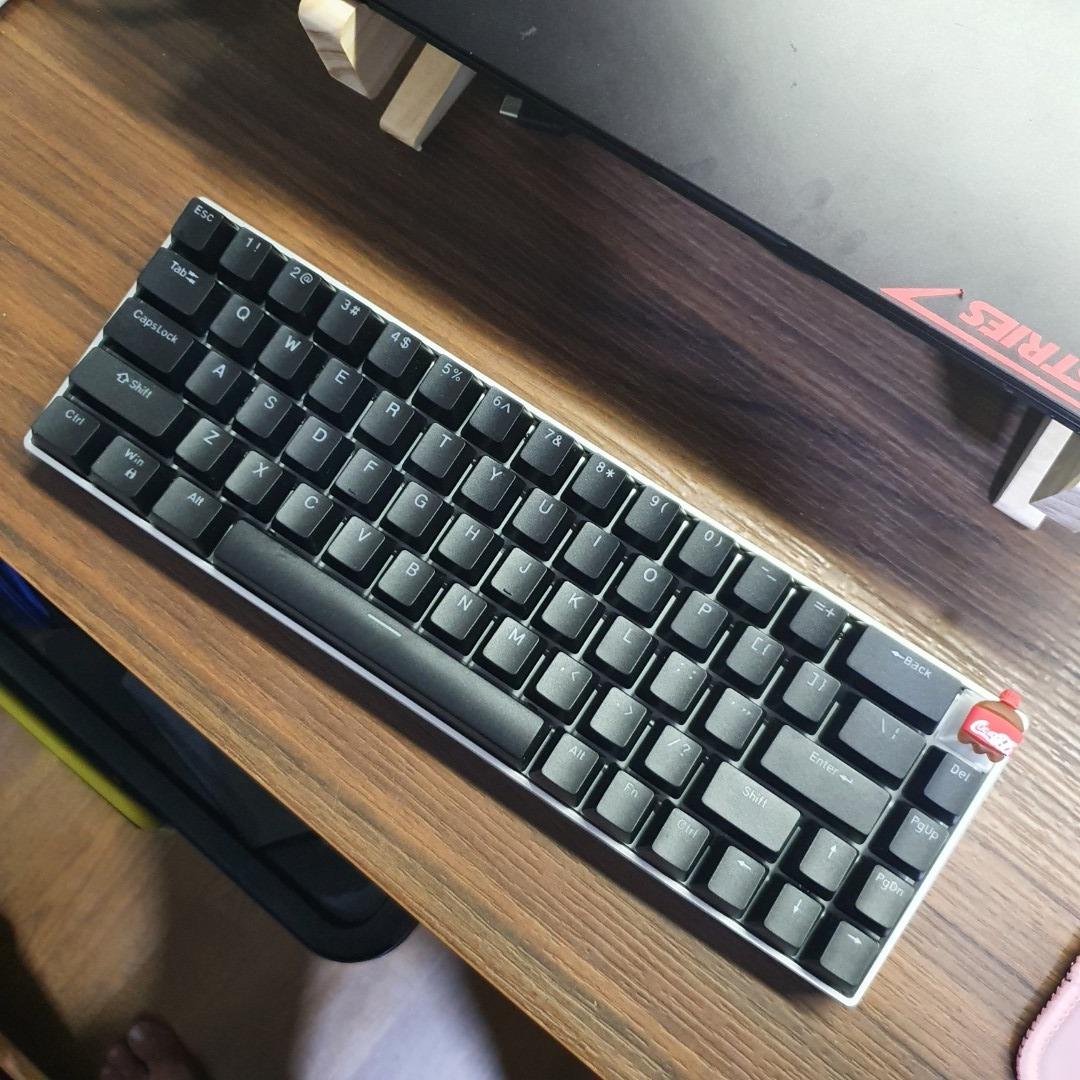 [Ready for Use] Custom 65% aluminium CNC case Mechanical Keyboard RGB ...