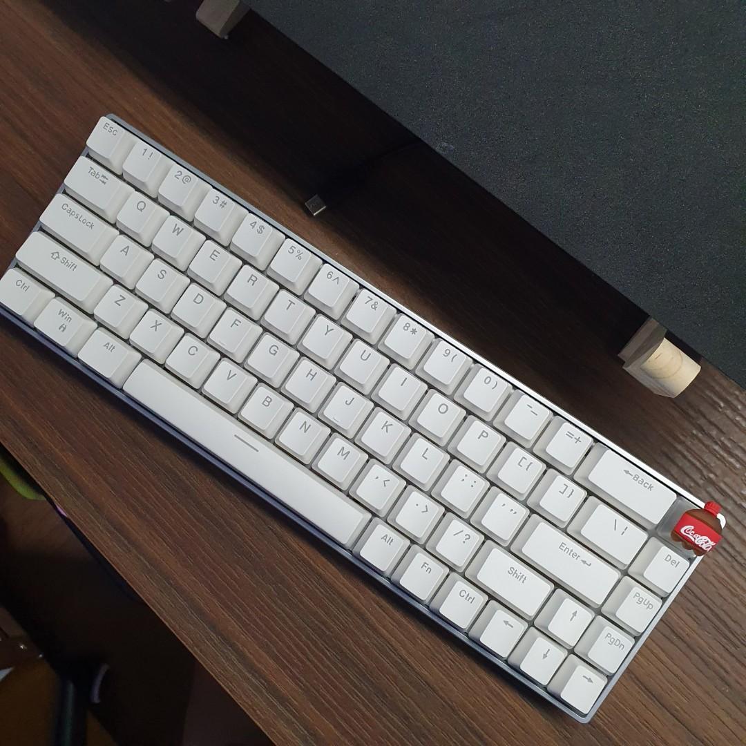 [Ready for Use] Custom 65% aluminium CNC case Mechanical Keyboard RGB ...