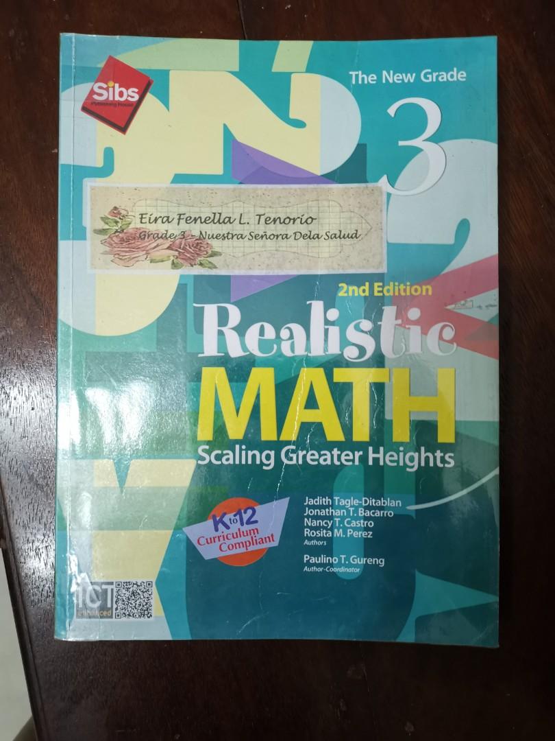Realistic Math 3, Hobbies & Toys, Books & Magazines, Textbooks on Carousell