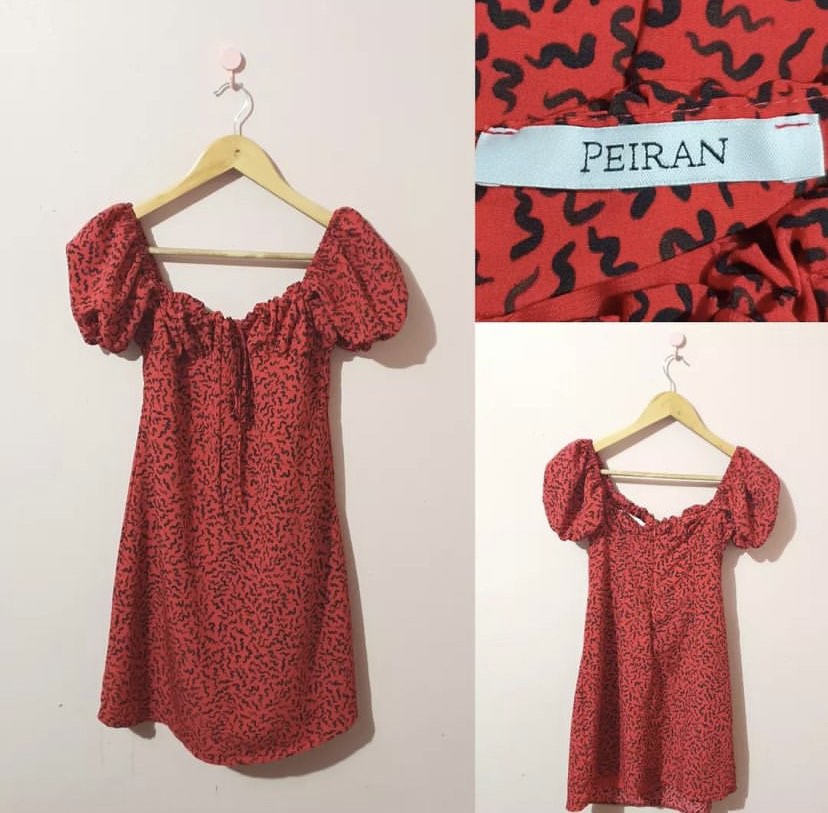 Red Peiran Dress from HK, Women's Fashion, Dresses & Sets, Dresses on ...