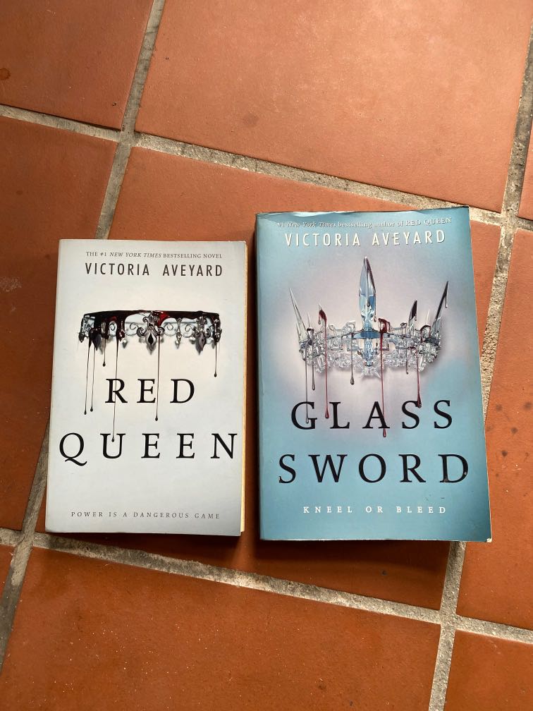 (SET) RED QUEEN & GLASS SWORD VICTORIA AVEYARD, Hobbies & Toys, Books ...