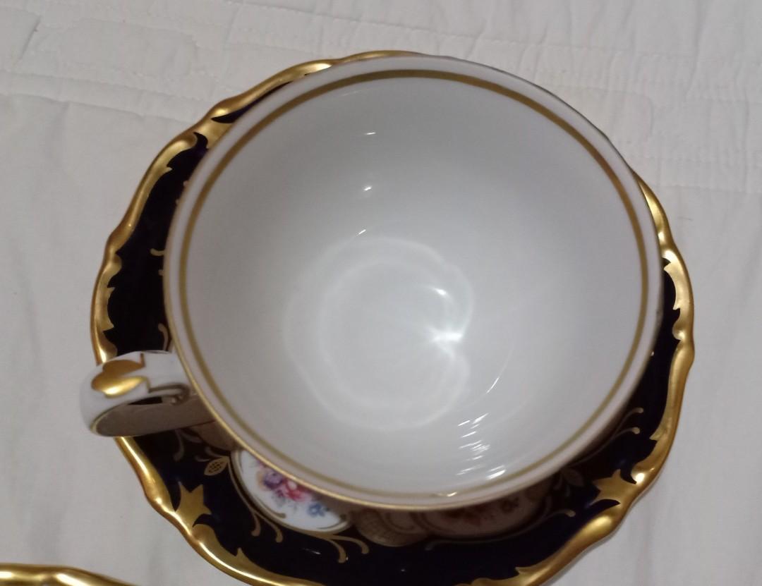 Reichenbach Germany cobalt kobalt cup saucer set, Furniture & Home ...