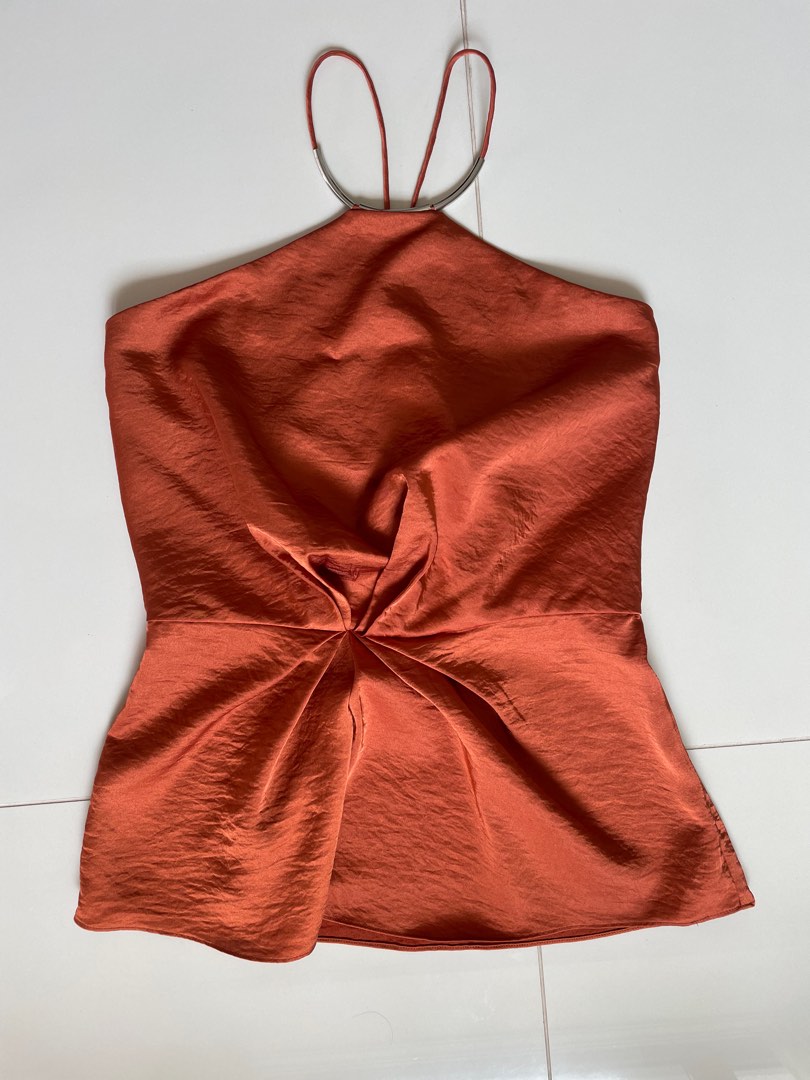 Reiss Elegant Halter Top Womens Fashion Tops Sleeveless On Carousell