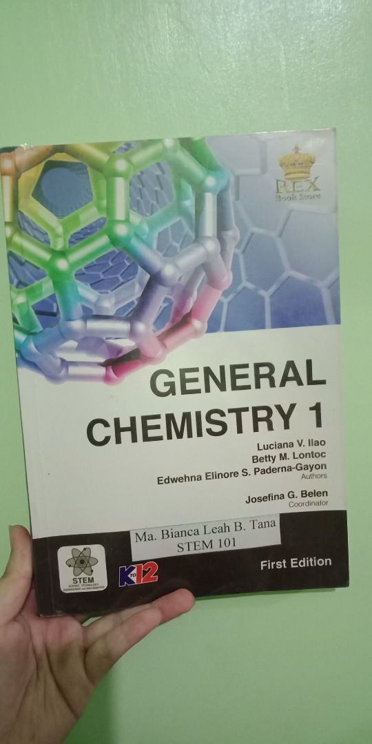 REX SHS GENERAL CHEMISTRY 1, Hobbies & Toys, Books & Magazines ...