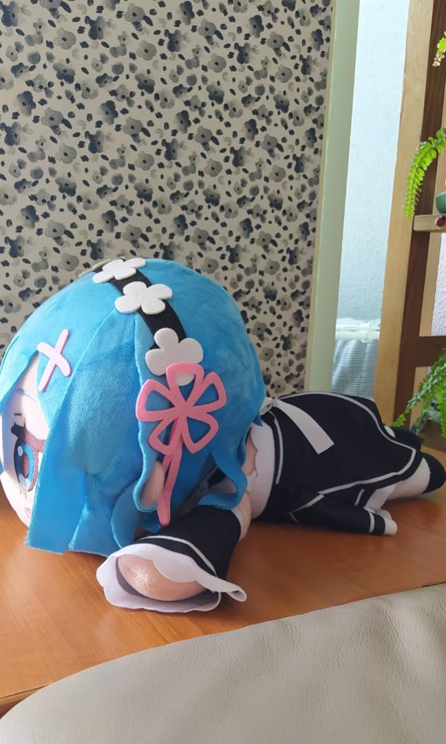 Re: ZERO Rem Mega Jumbo Nesoberi rezero re:zero re: zero, Hobbies ...