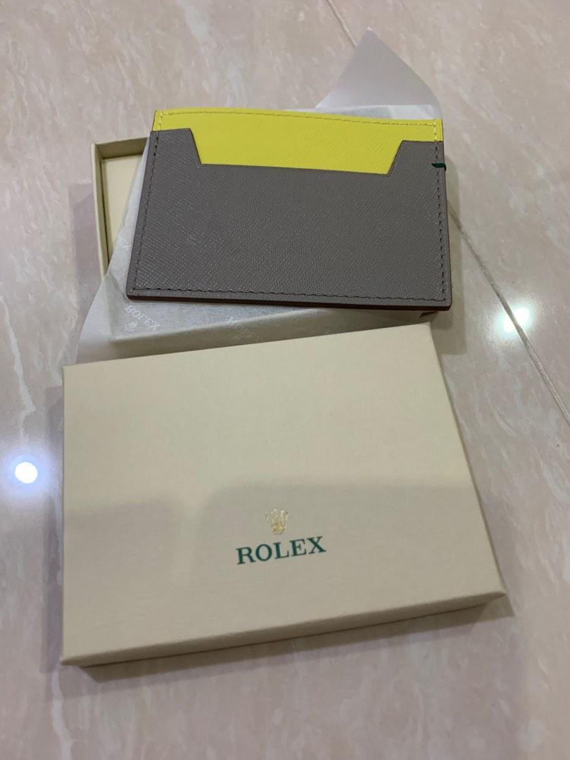 Rolex card holder, Men's Fashion, Watches & Accessories, Wallets & Card ...