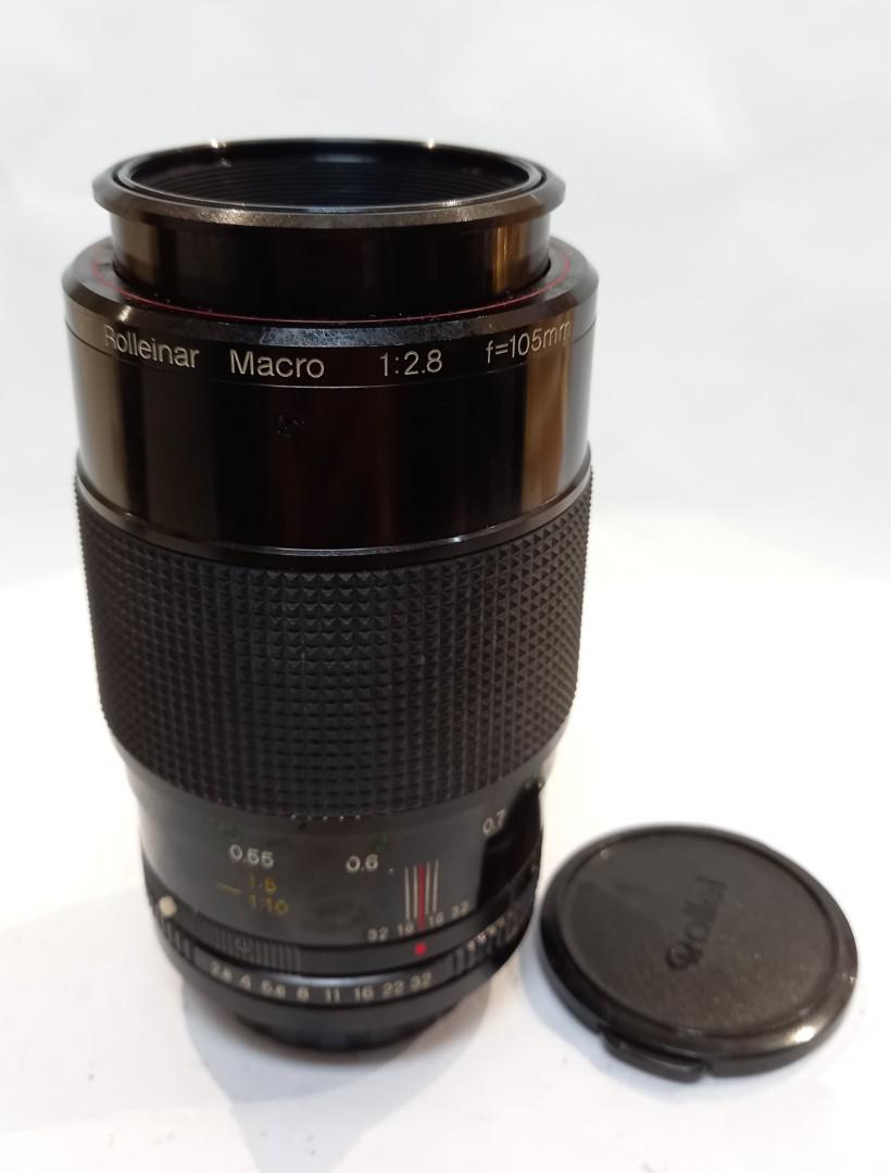 Rolleinar HFT 105mm f2.8 Macro lens for Rollei 3003, SL35,SL2000 Body ...