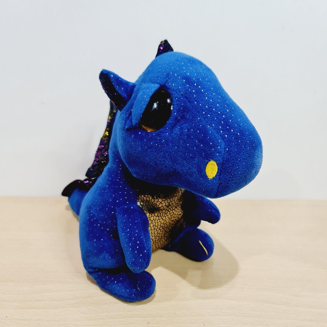 SAFFIRE BLUE DRAGON - TY BEANIE BOOS, Hobbies & Toys, Toys & Games on ...
