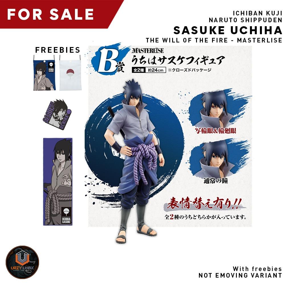 SASUKE UCHIHA MASTERLISE ICHIBAN KUJI NARUTO THE WILL OF FIRE, Hobbies ...