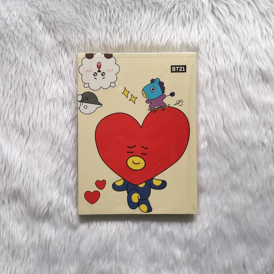 SEALED BTS BT21 Tata Mang RJ Van Sketch Book Pad for Sketching Drawing ...