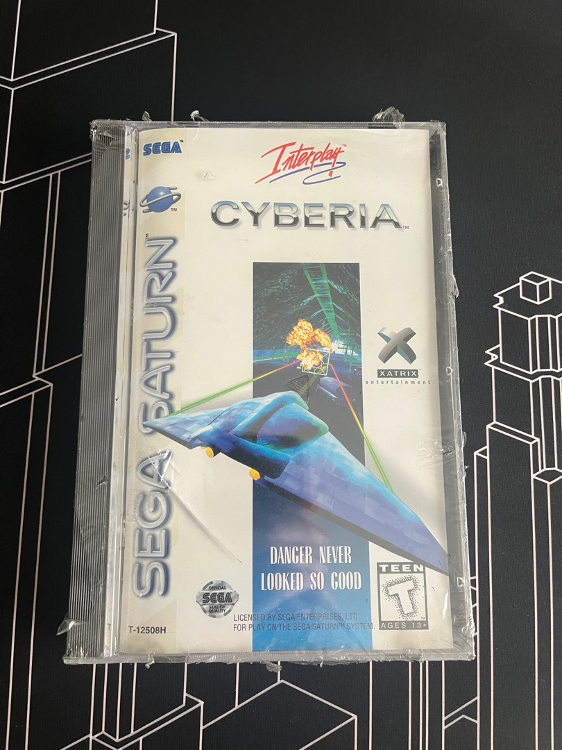 Sealed Cyberia game for Sega Saturn, Video Gaming, Video Games, Others ...