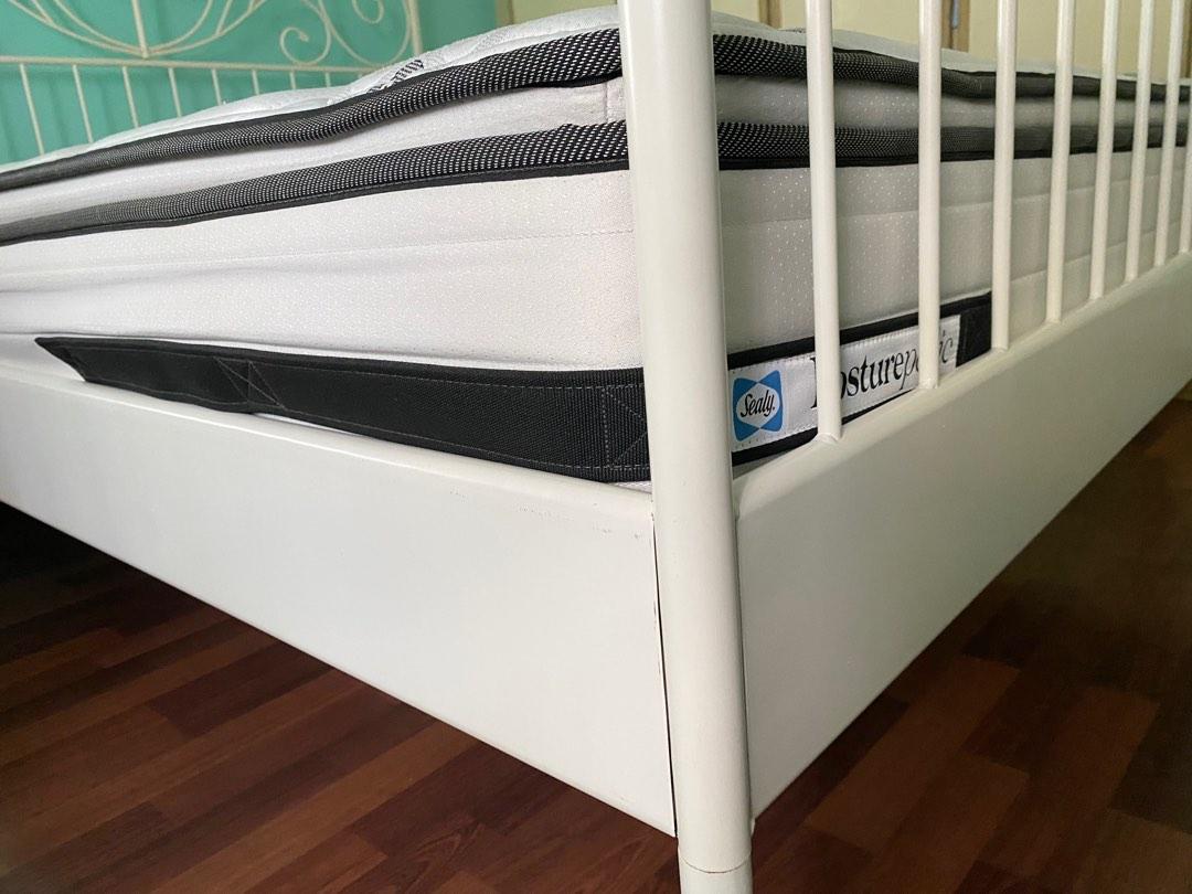 SEALY Queen MATTRESS Posturepedic Advance Titanium, Furniture & Home ...