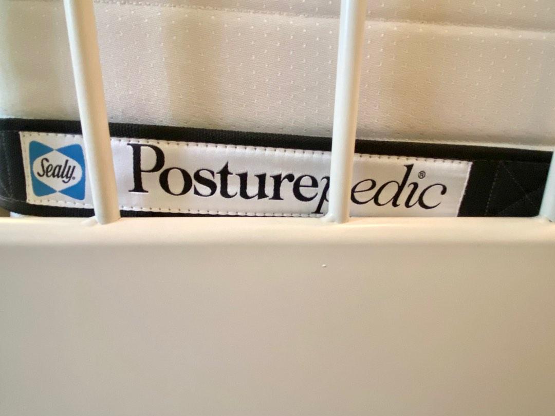 SEALY Queen MATTRESS Posturepedic Advance Titanium, Furniture & Home ...