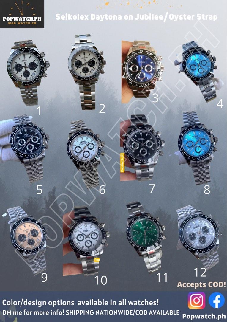 Seiko Daytona Seikolex Seitona, Men's Fashion, Watches & Accessories ...
