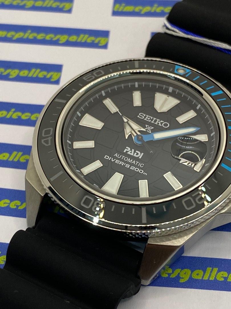 Seiko SRPG21 Prospex PADI KING Samurai 200m Automatic Diver Watch ...