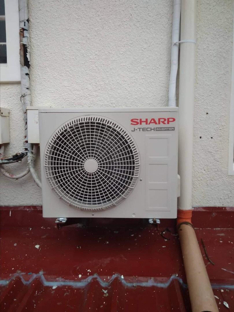 SHARP JTECH INVERTER SPLIT TYPE AIRCON WITH FREE INSTALLATION, TV ...
