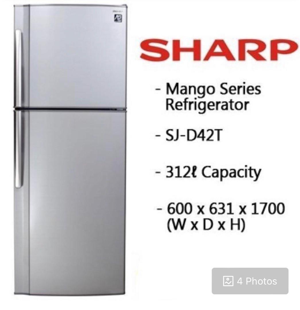 Sharp refrigerator freezer, TV & Home Appliances, Kitchen Appliances ...