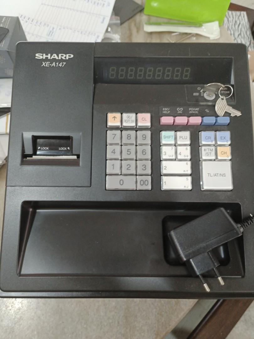 Sharp XE-A147 Cashier, Computers & Tech, Printers, Scanners & Copiers on Carousell