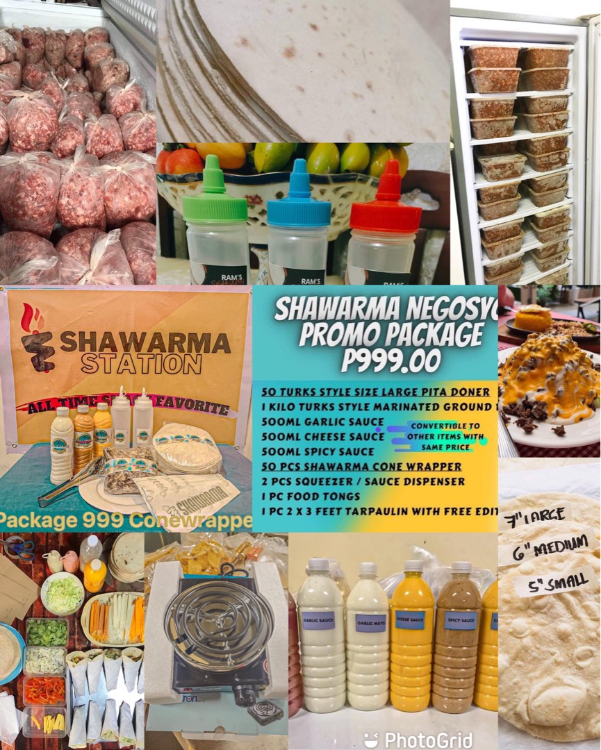 SHAWARMA BUSINESS PACKAGE, Food & Drinks, Fresh Produce on Carousell