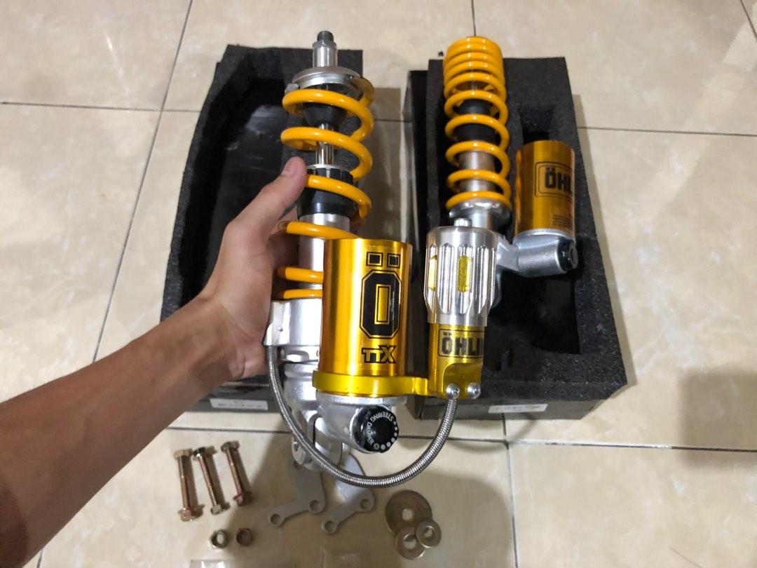 Shock Custom Ohlins vespa Matic s lx lxv sprint primaver 2Vie 3vie Iget, Motor di Carousell