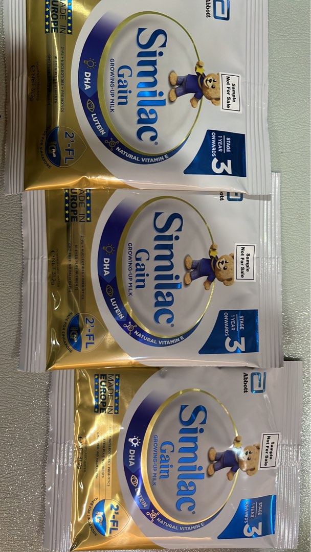 Similac stage 3 samples, Babies & Kids, Nursing & Feeding, Weaning ...
