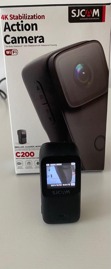 SJ CAM C200 4k stabilization action cam, Photography, Video Cameras on ...