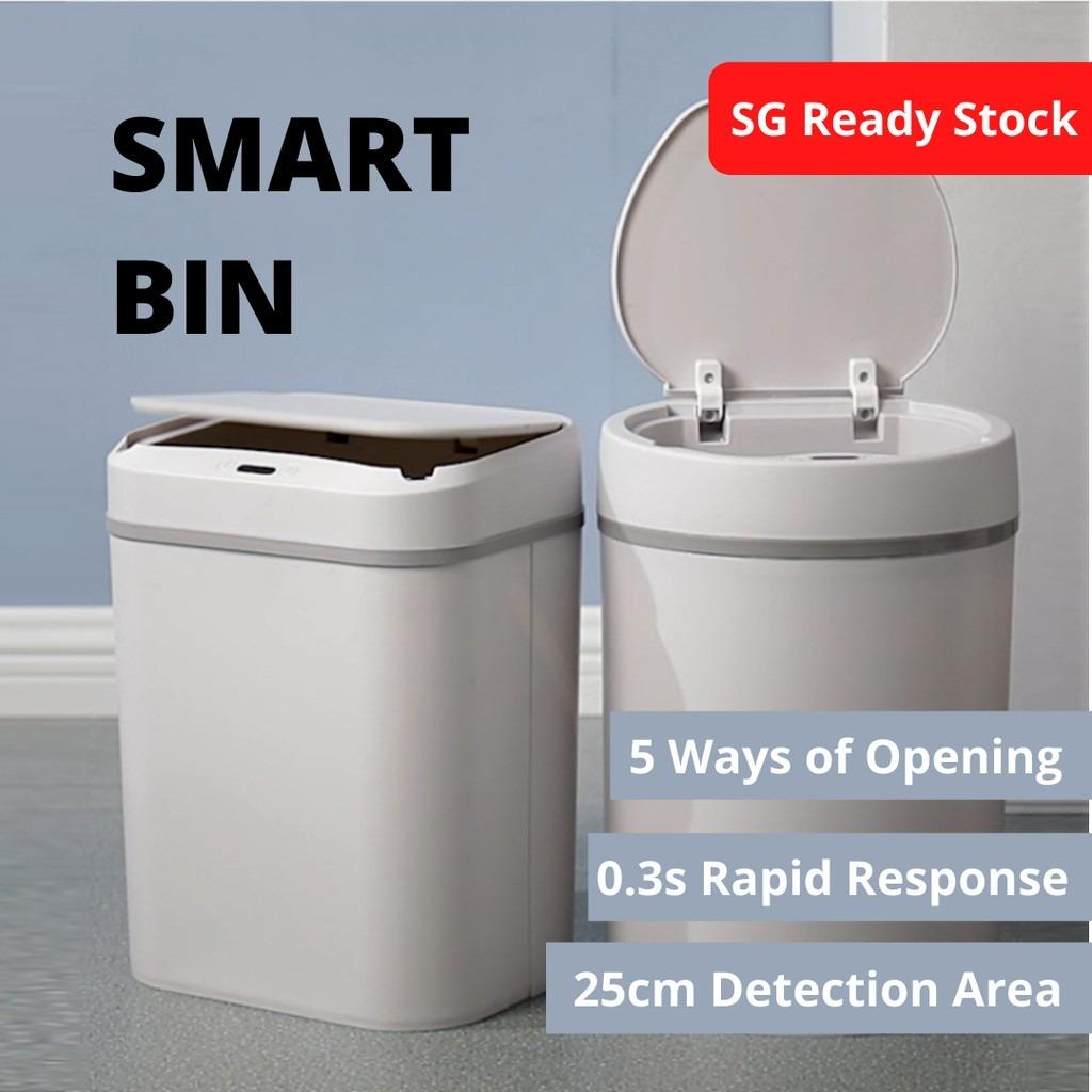 Smart Automatic Motion Sensor Trash Can / Dustbin / Rubbish Bin With ...