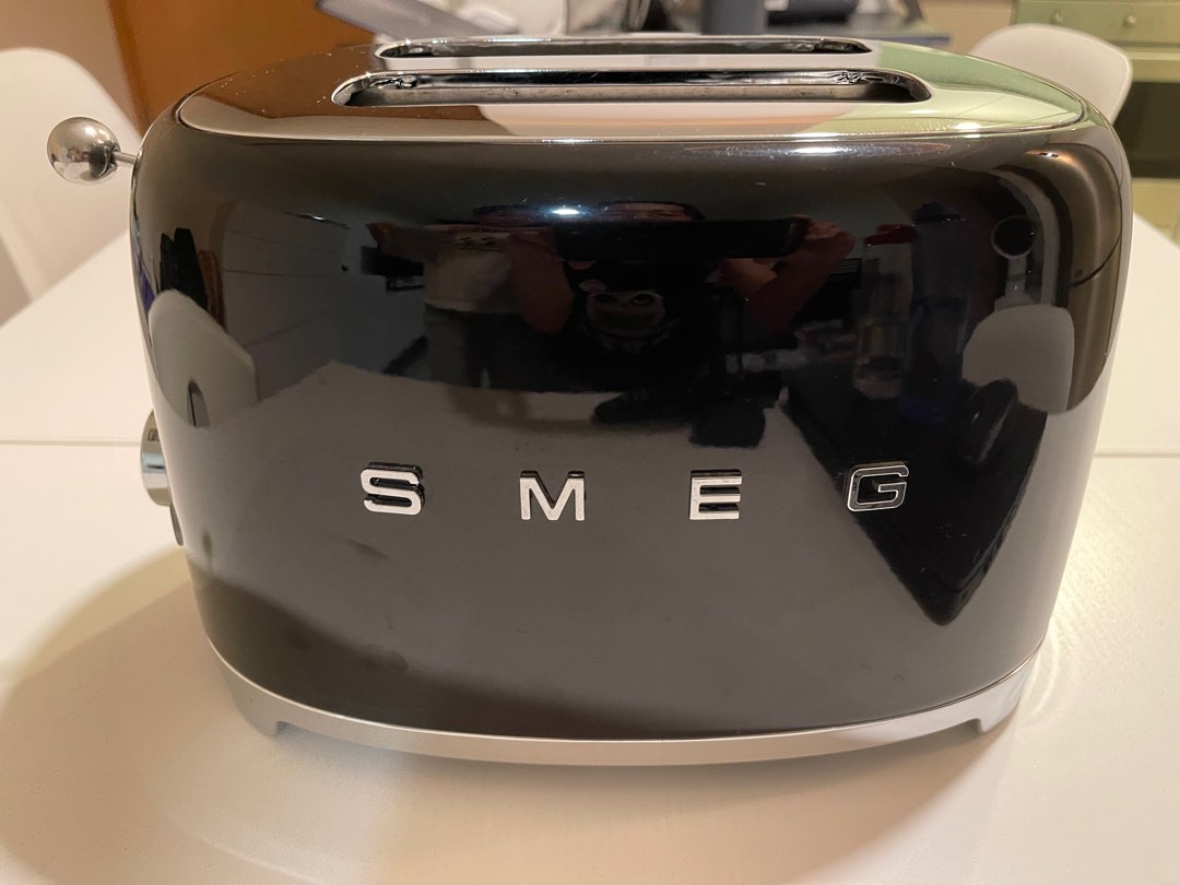 SMEG 2-Slice Toaster, TSF01BLUK, Black, TV & Home Appliances, Kitchen ...