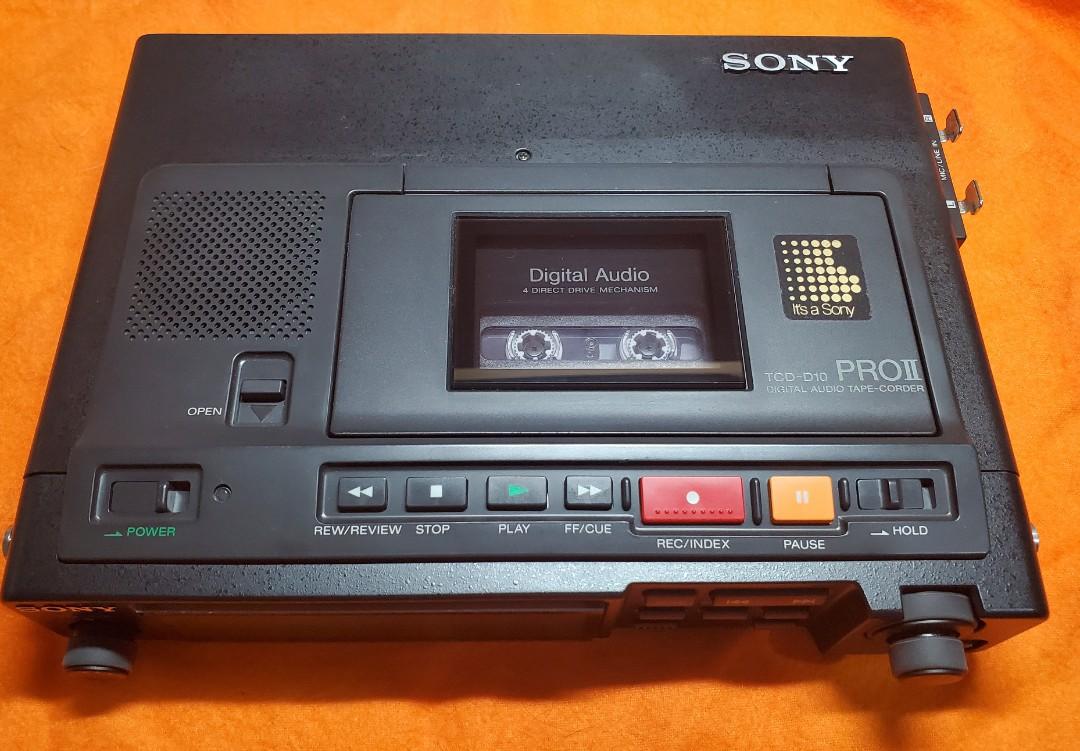 dat 機 Walkman Digital Audio Tape SONY DAT TCD D10 Pro II TCD-D10 PRO2 just serviced by ...