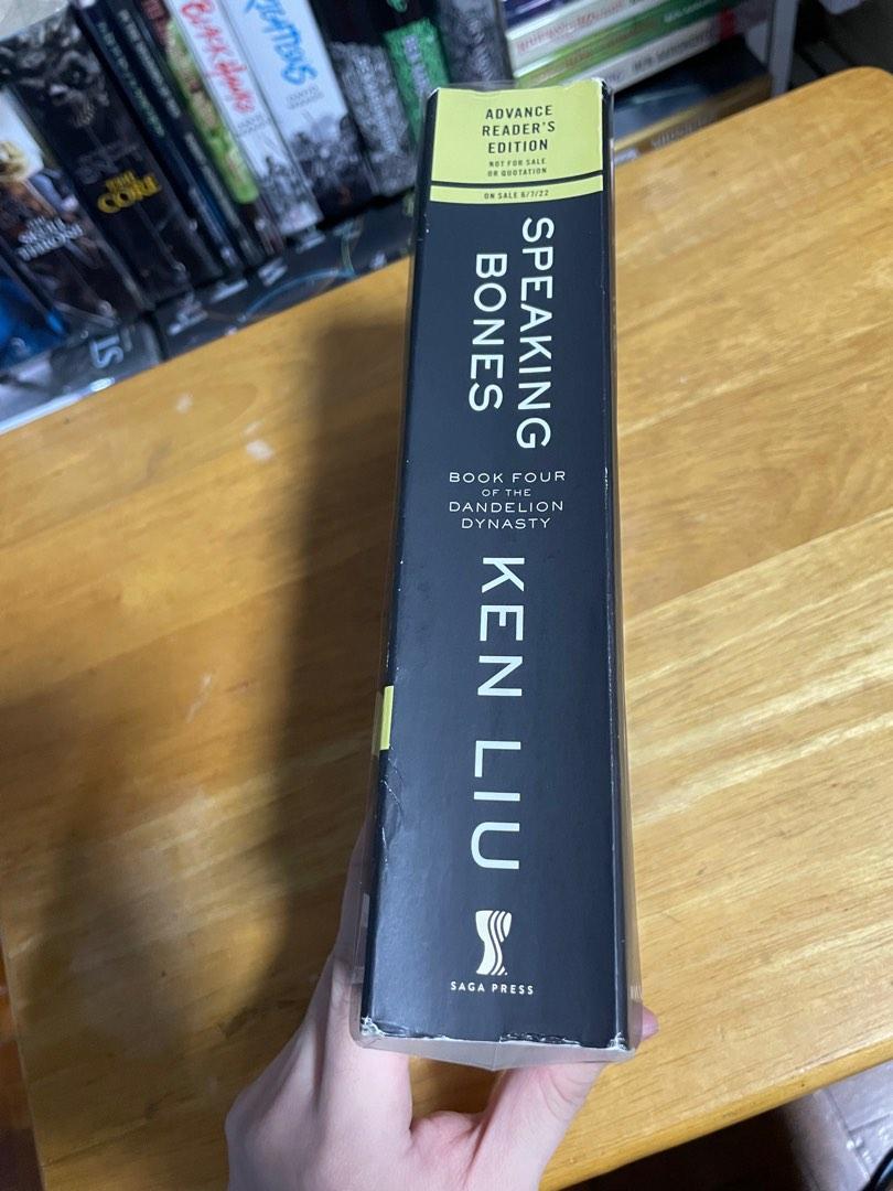 Speaking Bones ARC by Ken Liu, Hobbies & Toys, Books & Magazines, Fiction & Non-Fiction on Carousell