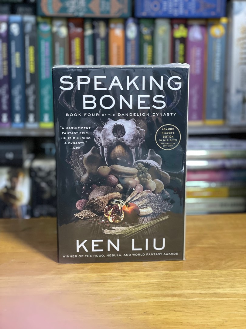 Speaking Bones ARC by Ken Liu, Hobbies & Toys, Books & Magazines, Fiction & Non-Fiction on Carousell