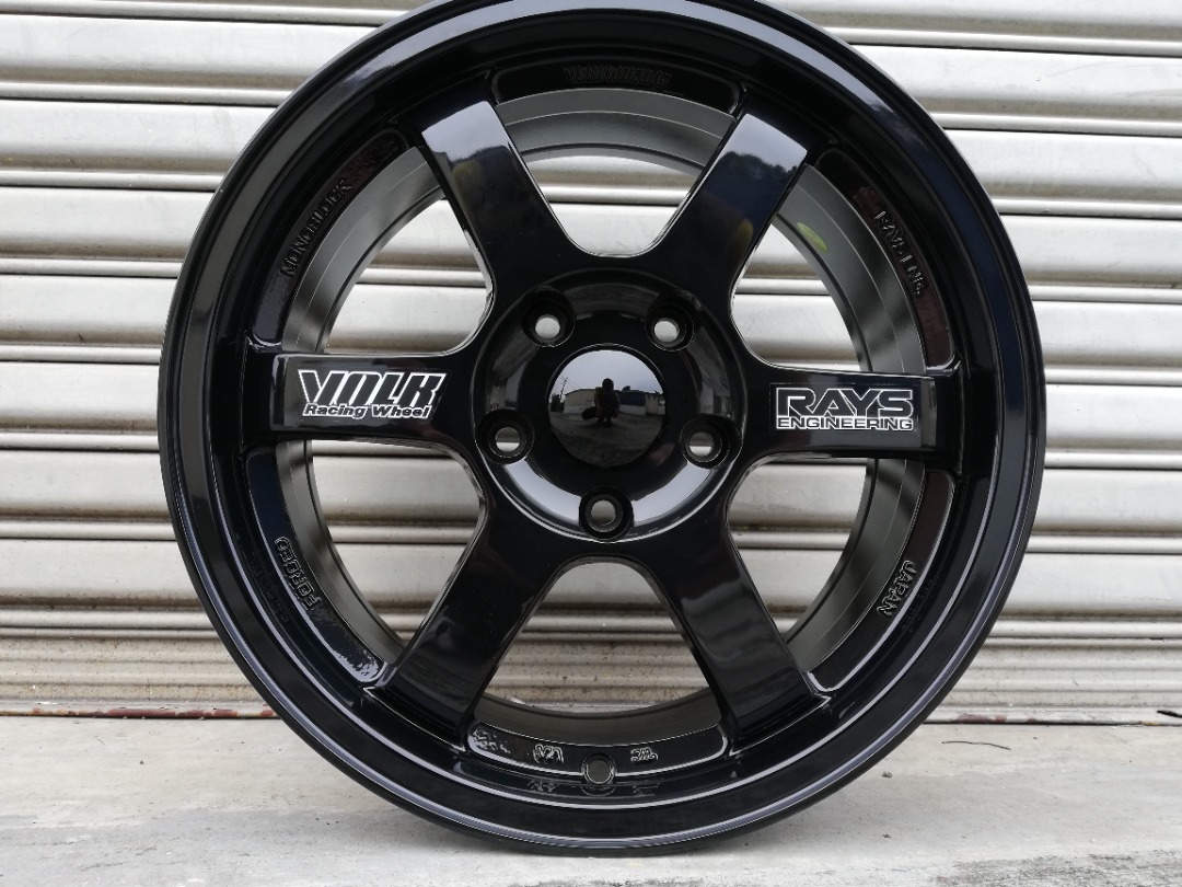 sport rim te37 thailand made 16 inch, Auto Accessories on Carousell