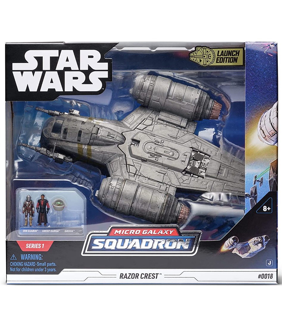 STAR WARS MICRO GALAXY SQUADRON: RAZOR CREST, Hobbies & Toys, Toys ...