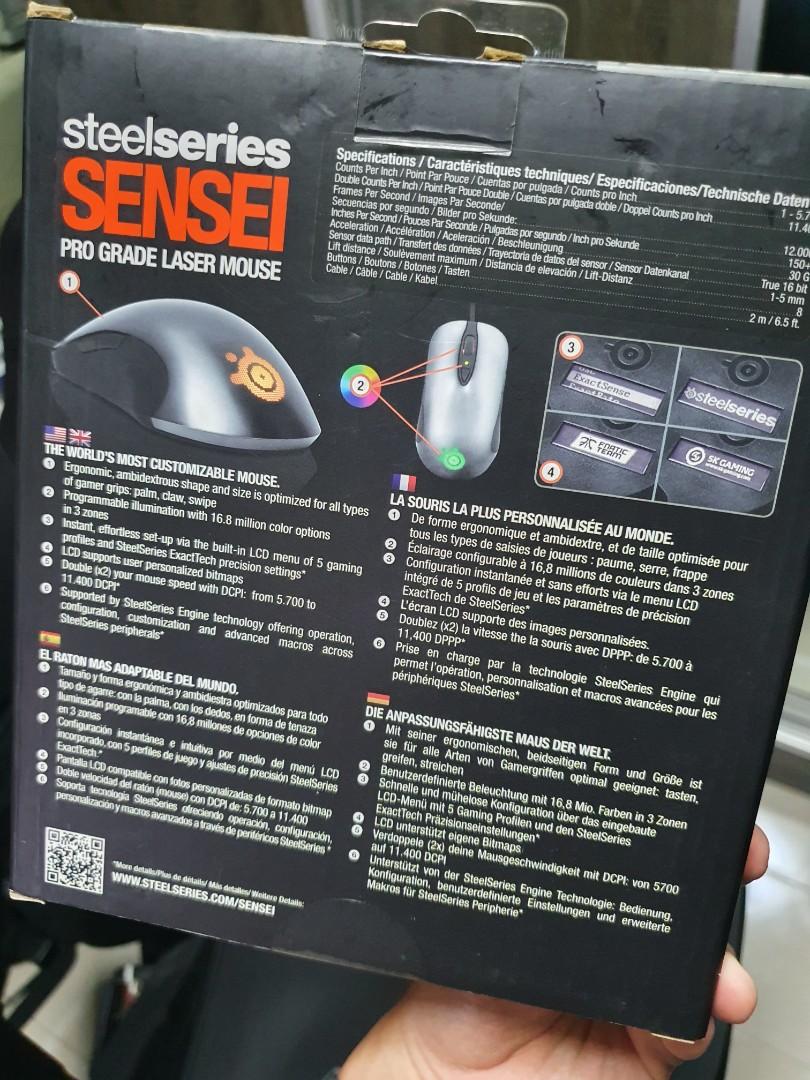 Steelseries Sensei Pro Mouse, Computers & Tech, Parts & Accessories ...
