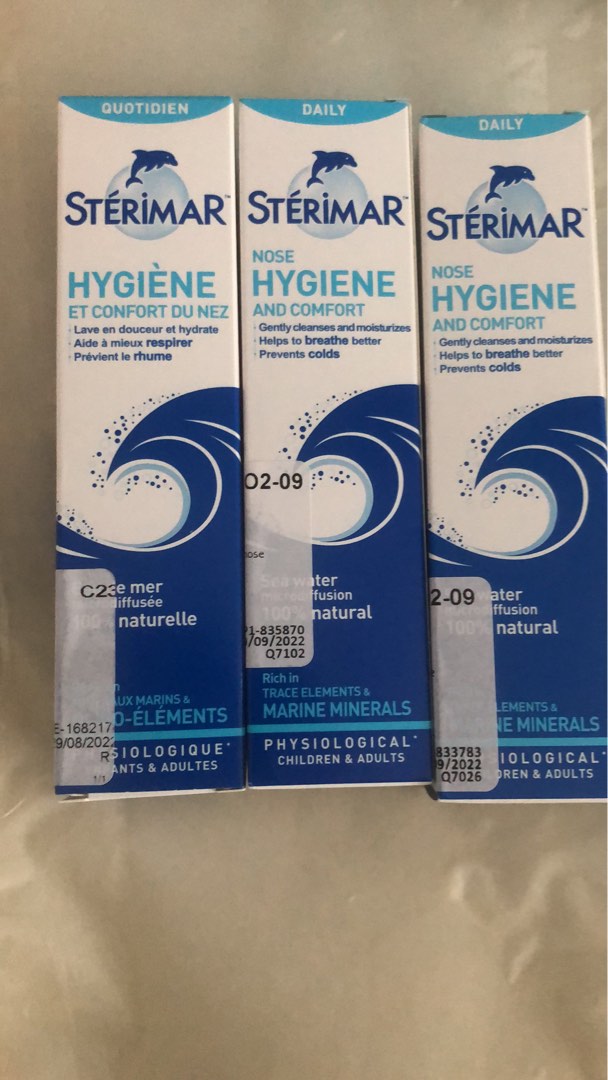 Sterimar Nose Hygiene Nasal Spray 50ml, Babies & Kids, Bathing ...