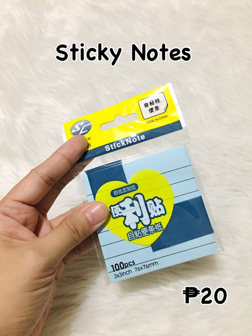 Sticky Notes, Hobbies & Toys, Stationary & Craft, Stationery & School ...