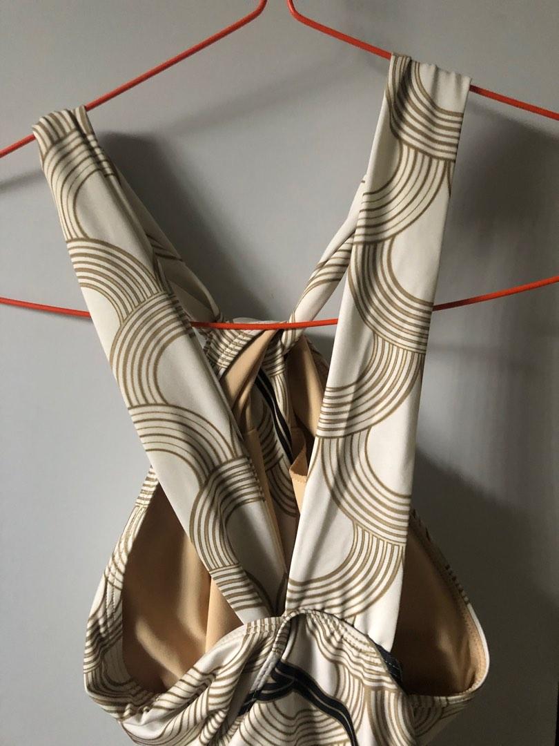 Swimsaic cross over swim suit bikini, Fesyen Wanita, Pakaian Wanita ...