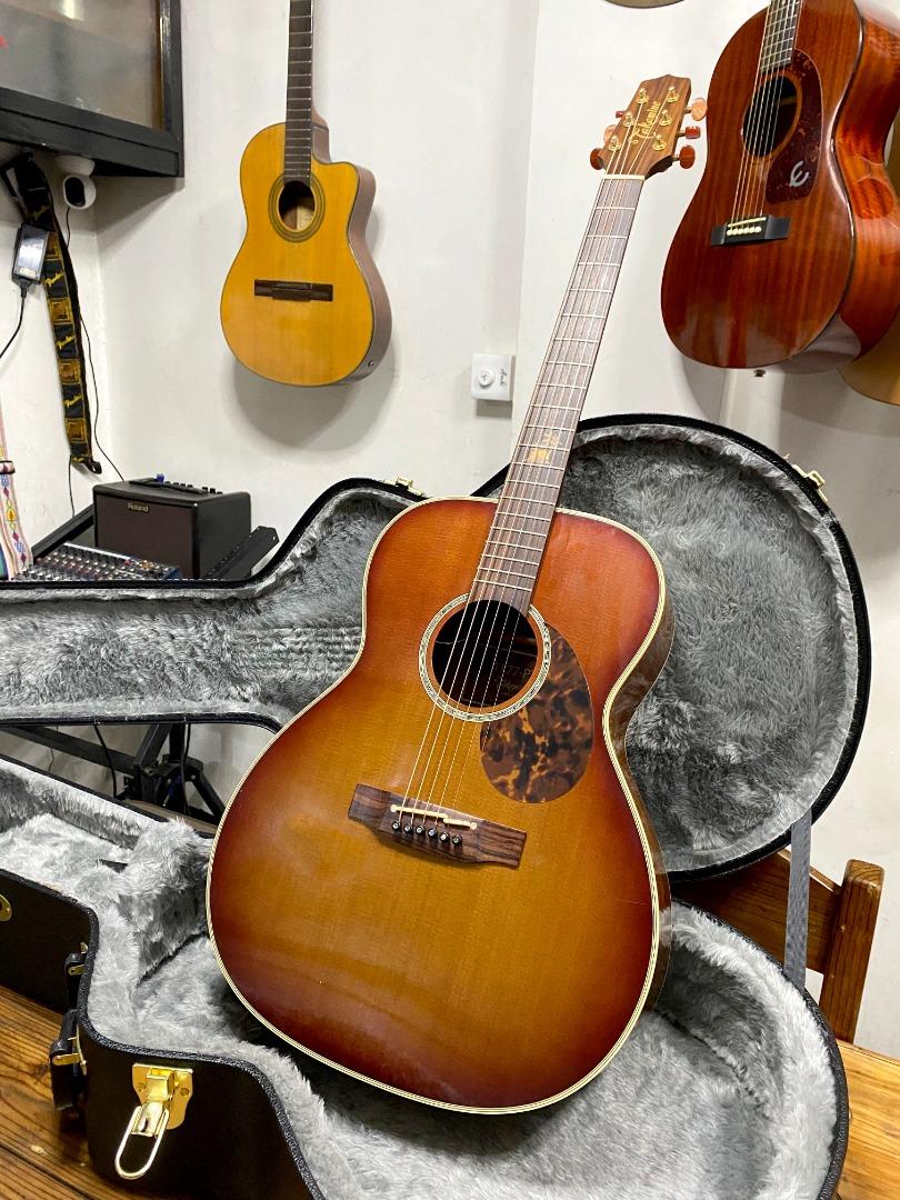 Takamine TF77-PT Legacy OM Guitar MIJ, Hobbies & Toys, Music & Media ...