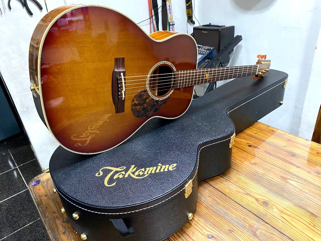 Takamine TF77-PT Legacy OM Guitar MIJ, Hobbies & Toys, Music & Media ...