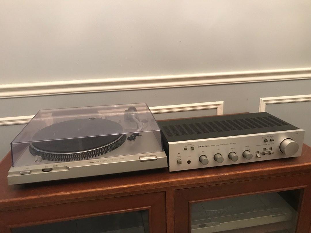 Technics SL-D2 Turntable with Amplifier SU-8022, Audio, Other Audio ...