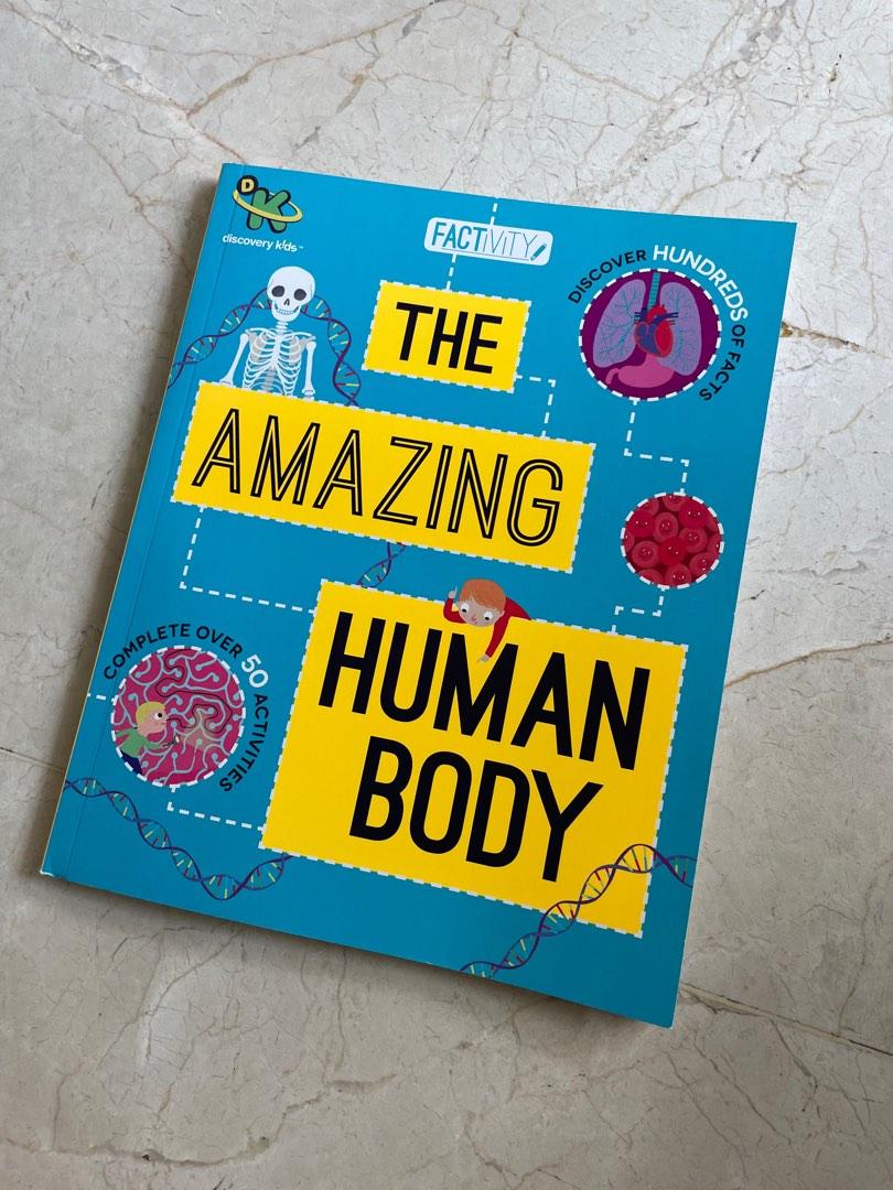 The Amazing Human Body Activity Book with Toy Skeleton Model, Hobbies ...