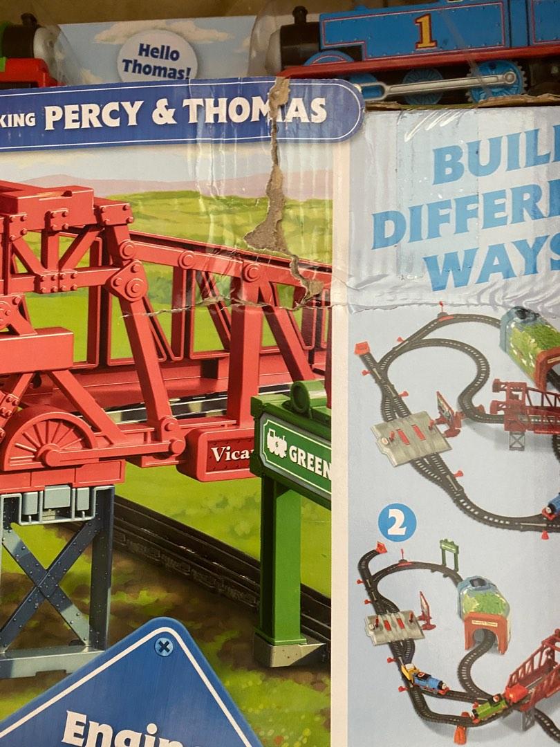 Thomas & Friends Motorized Talking Thomas & Percy Train Set, Hobbies ...