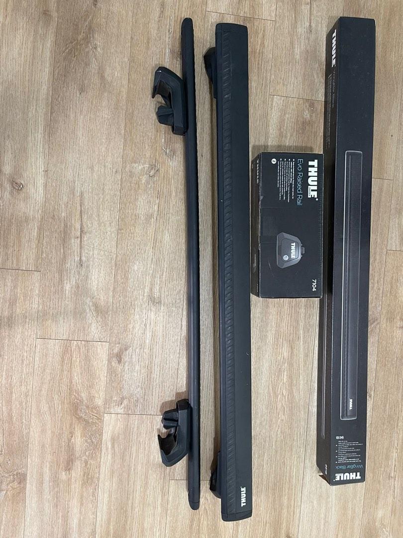 THULE roof rack black, Car Accessories, Accessories on Carousell